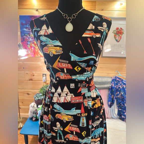 Modcloth | Dresses | Bea Dot By Modcloth Road Stop Adventures Dress ...